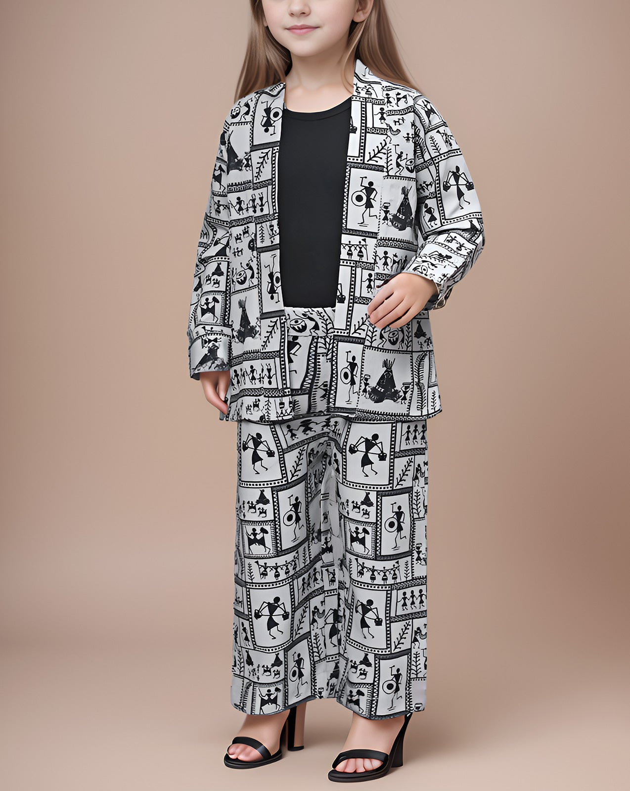 GIRLS 3 PIECE SUIT (MINOR FAULT) - Polkadots