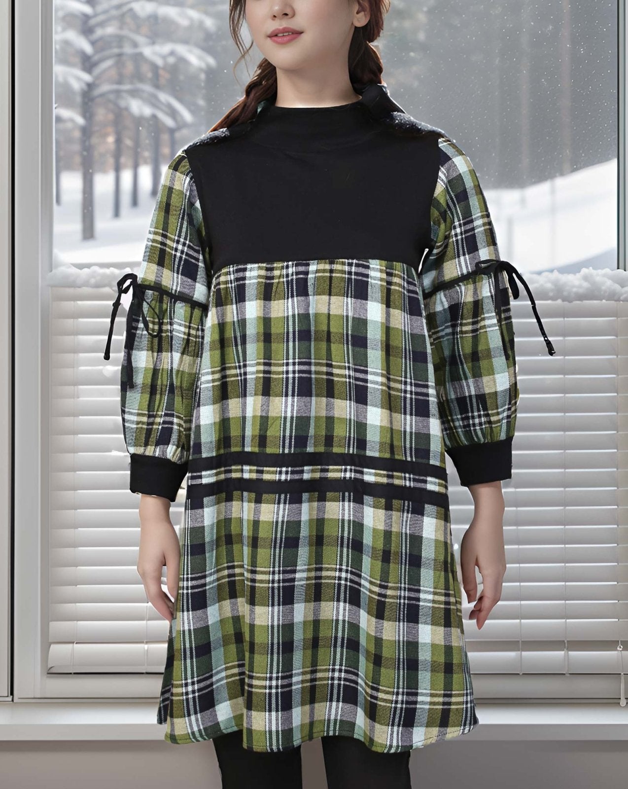 CHECKERED TOP - Polkadots