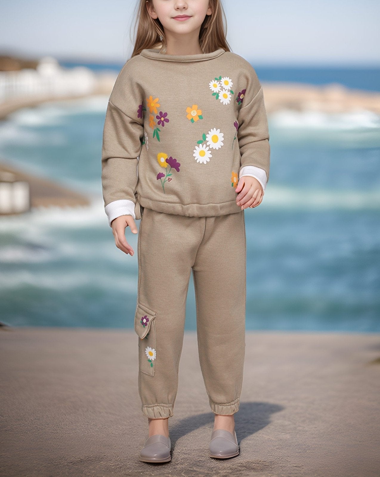 GIRLS 2 PIECE SUIT - Polkadots