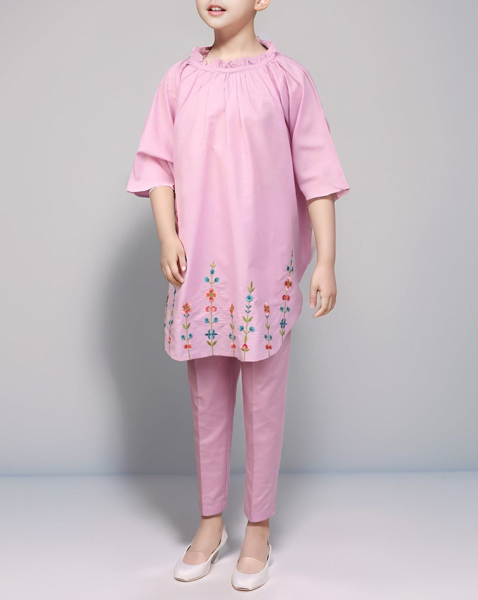 GIRLS 2 PIECE SUIT - Polkadots