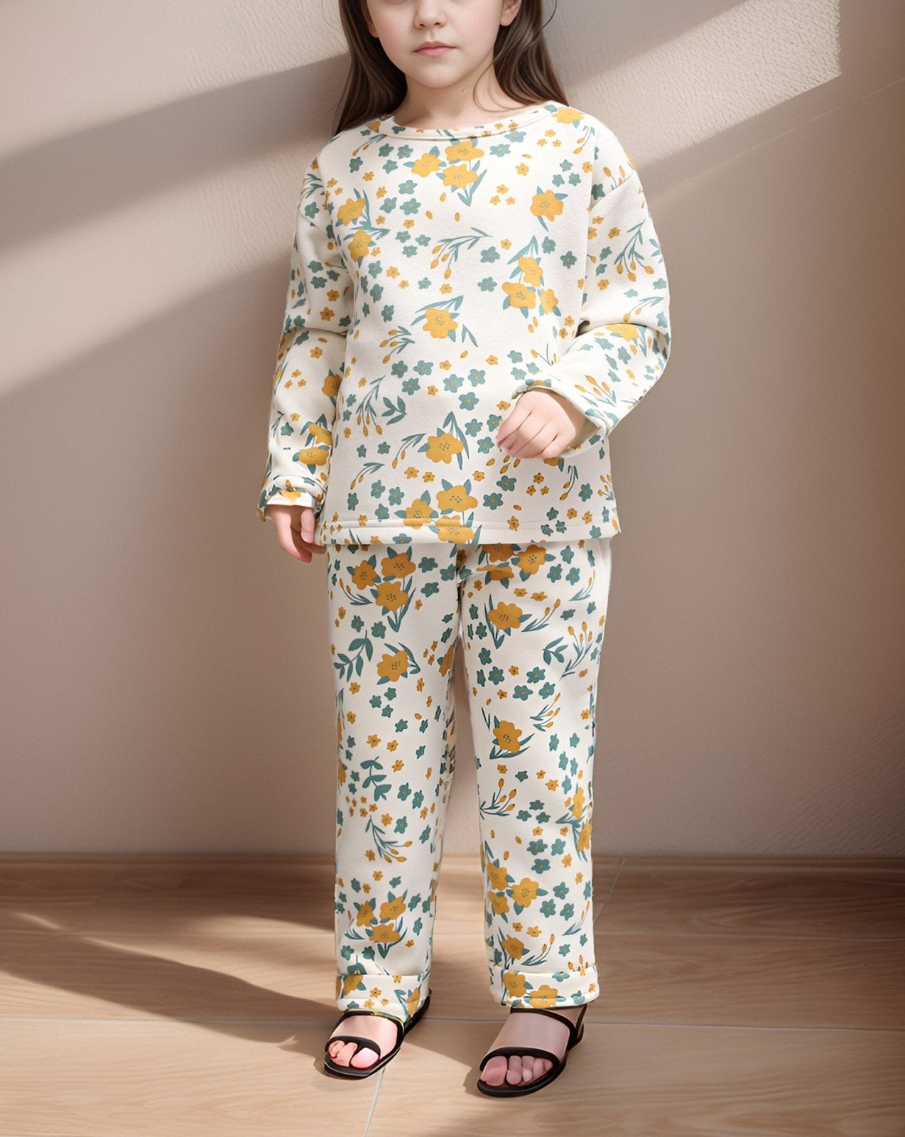 GIRLS 2 PIECE SUIT CO-ORD SET - Polkadots