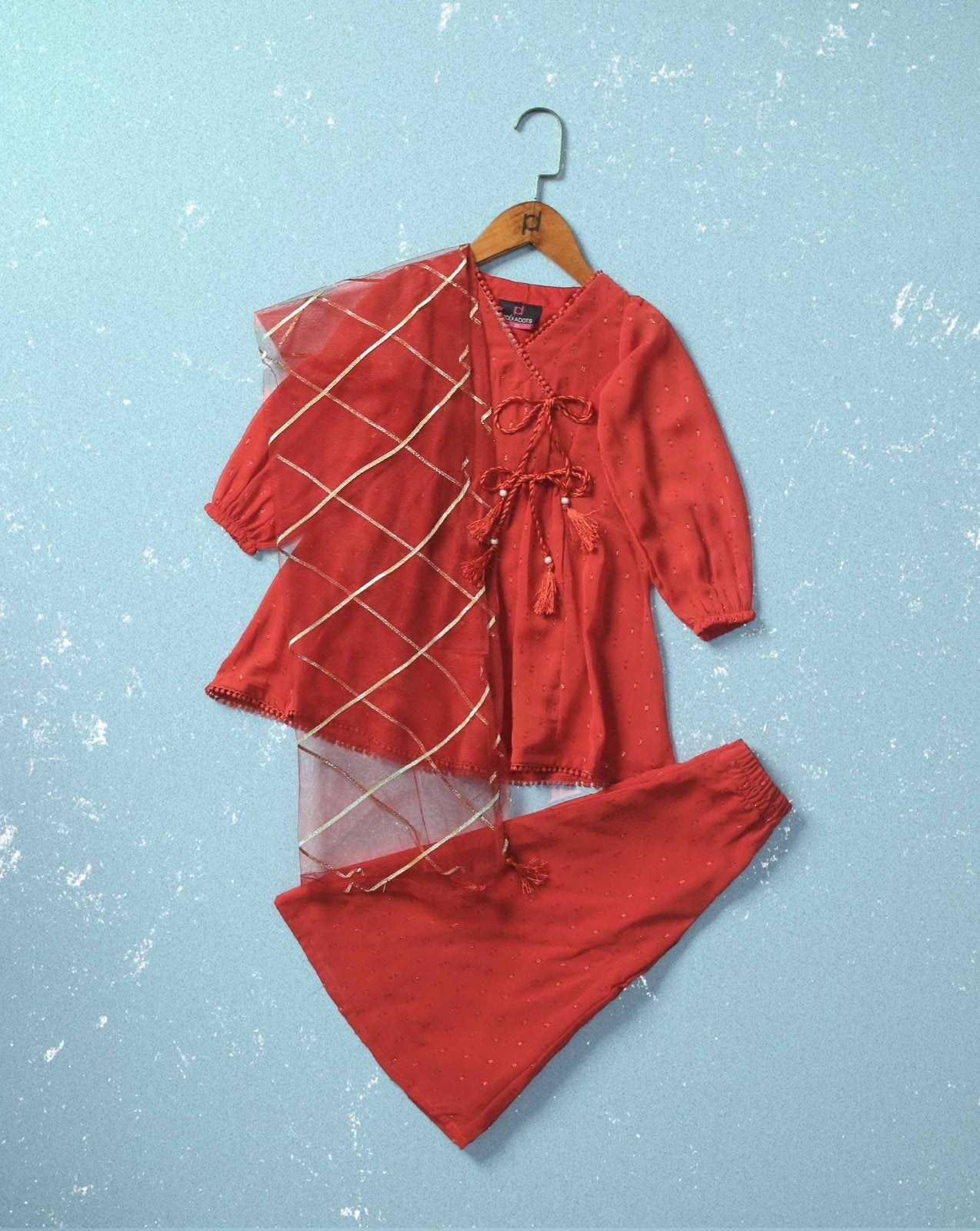 GIRLS 3 PIECE SUIT - Polkadots