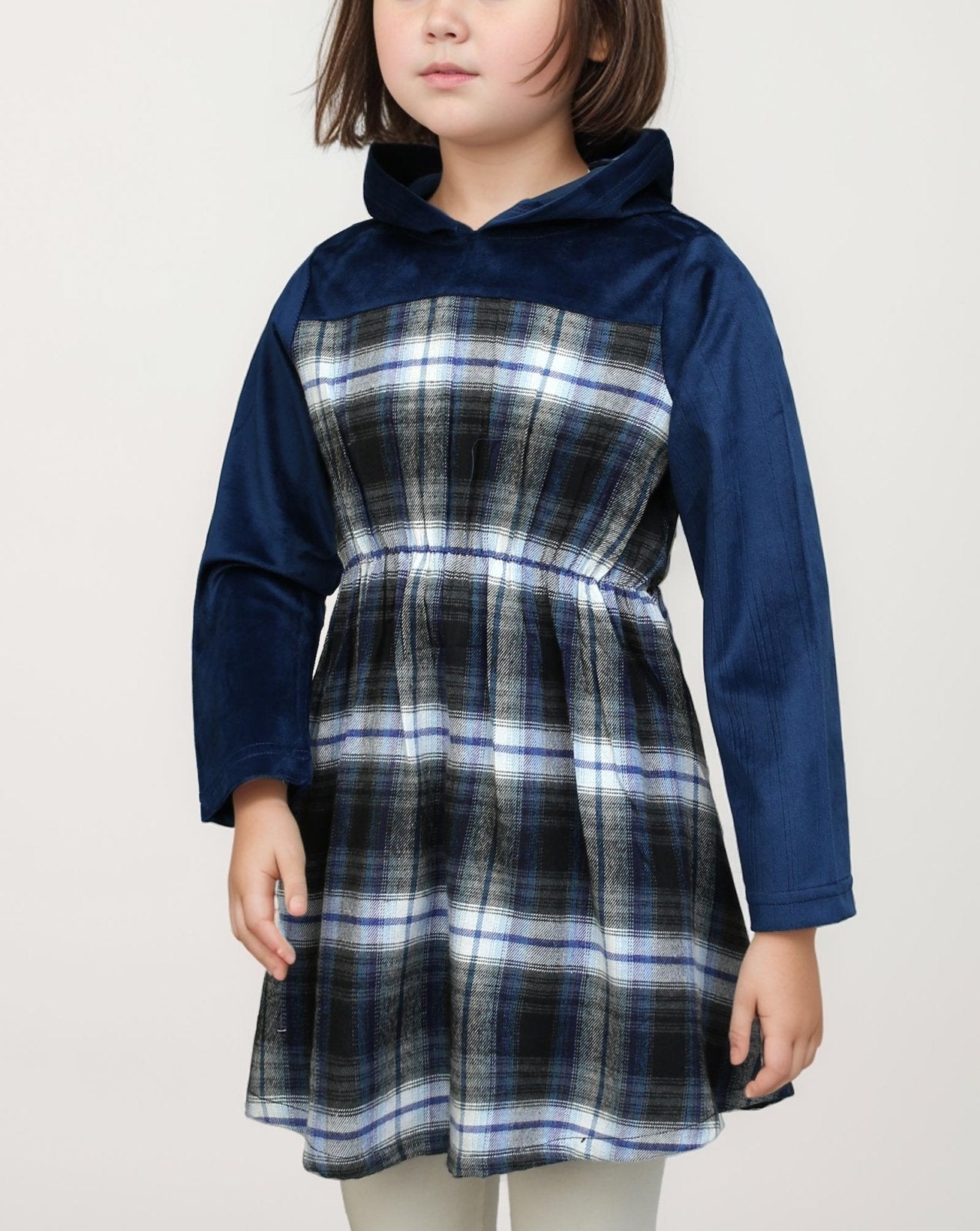 GIRLS CHECKERED TOP - Polkadots