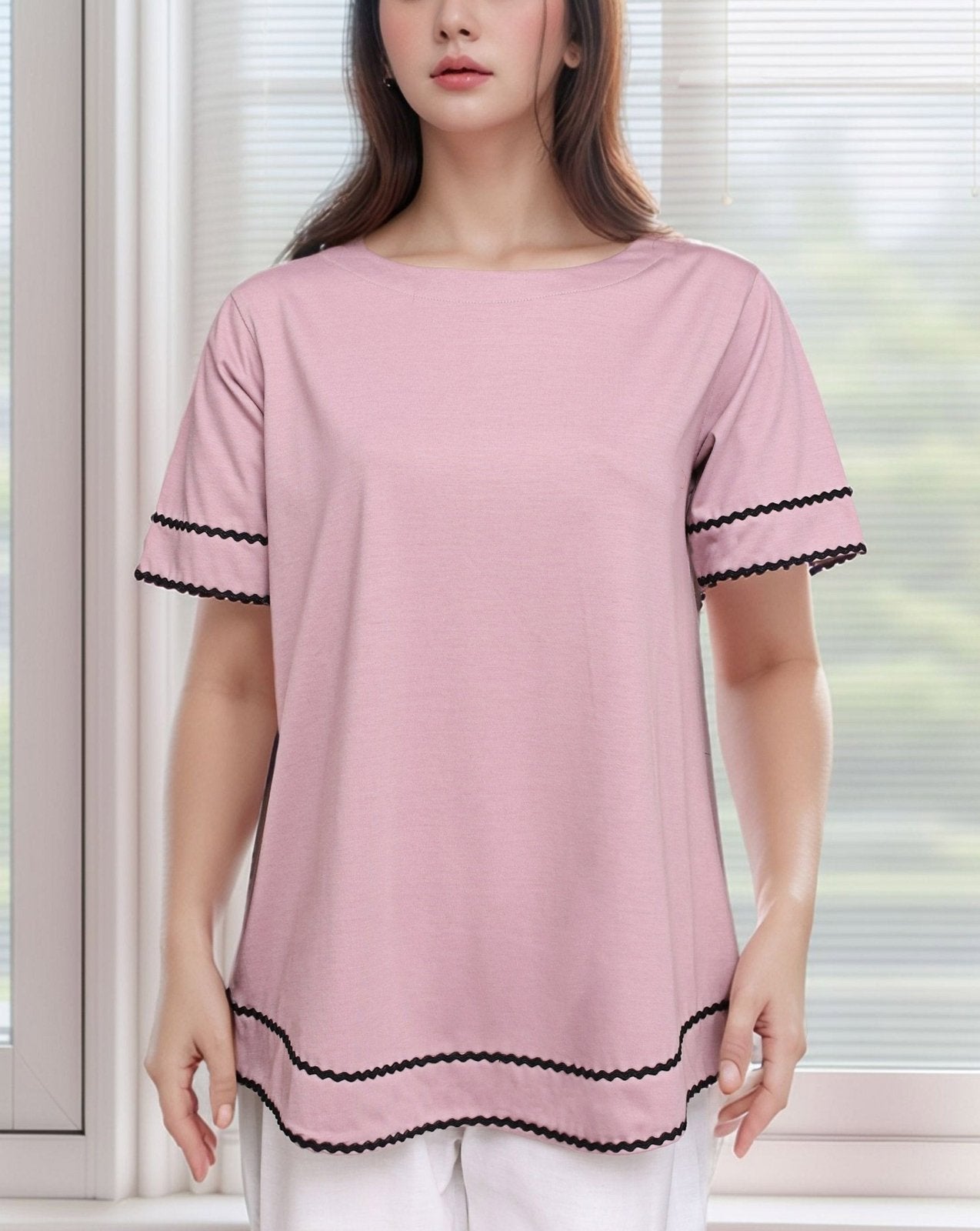 SOLID TOP - Polkadots