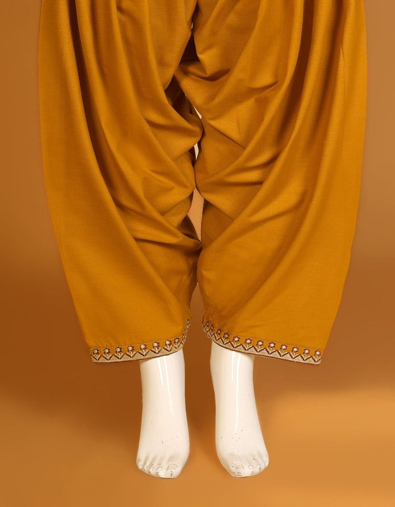 EMBROIDERED SHALWAR - Polkadots