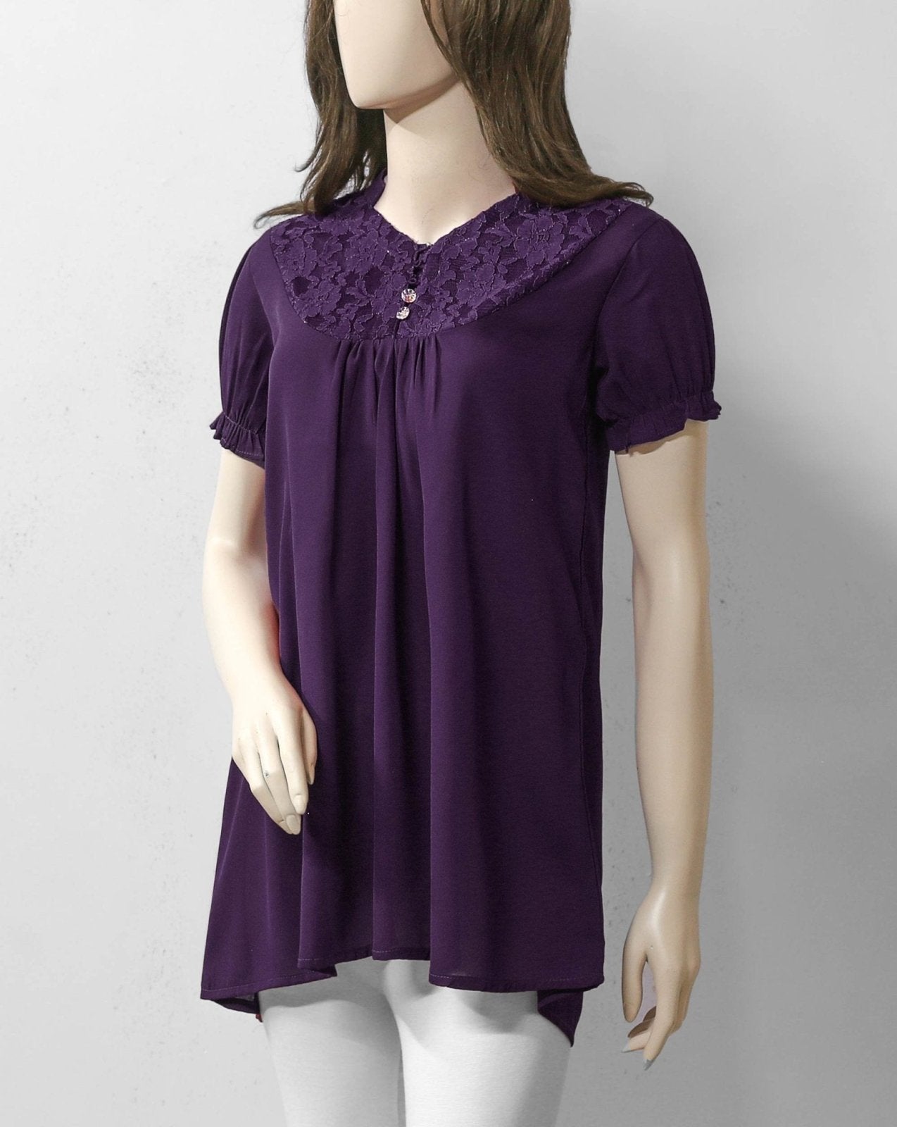 | GATHERED TOP | - Polkadots