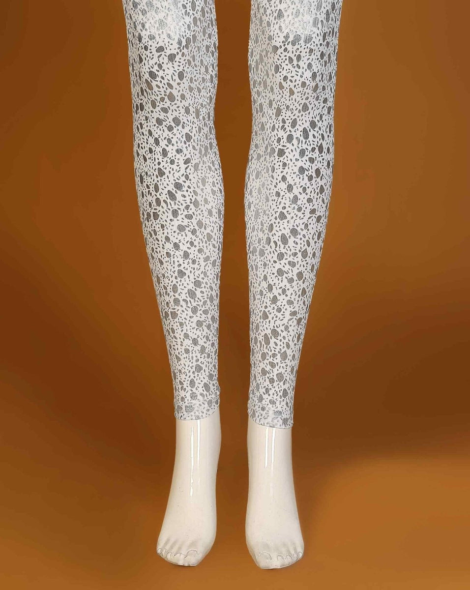 SILVER TIGHTS - Polkadots